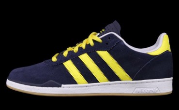 adidas Ronan Collegiate Navy/Vivid Yellow | Nice Kicks