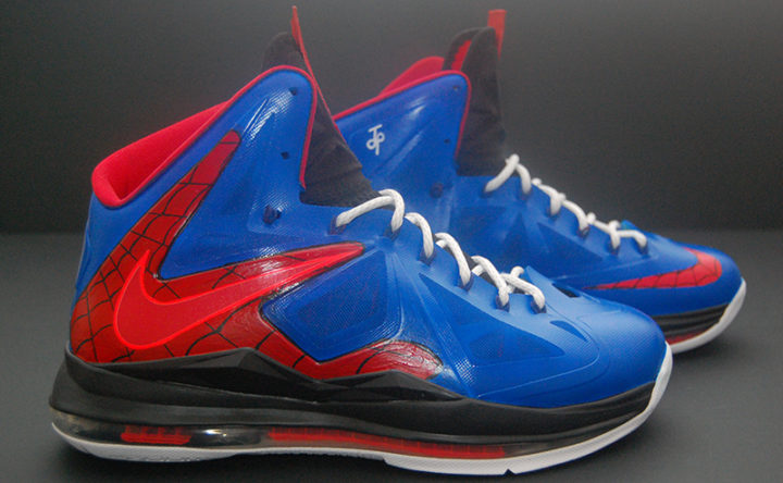 Nike LeBron X "Spider-Man" Custom | Nice Kicks