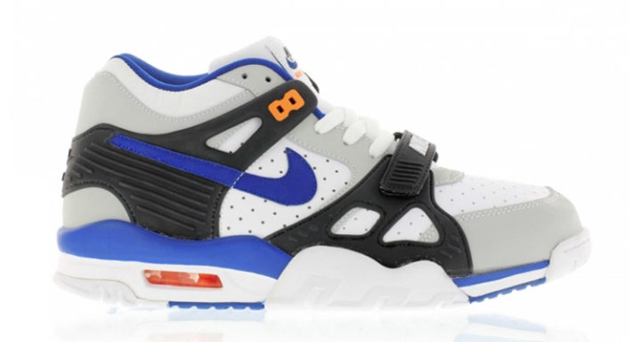 Nike Air Trainer III Pure Platinum/Lyn Blue-Black-Total Orange