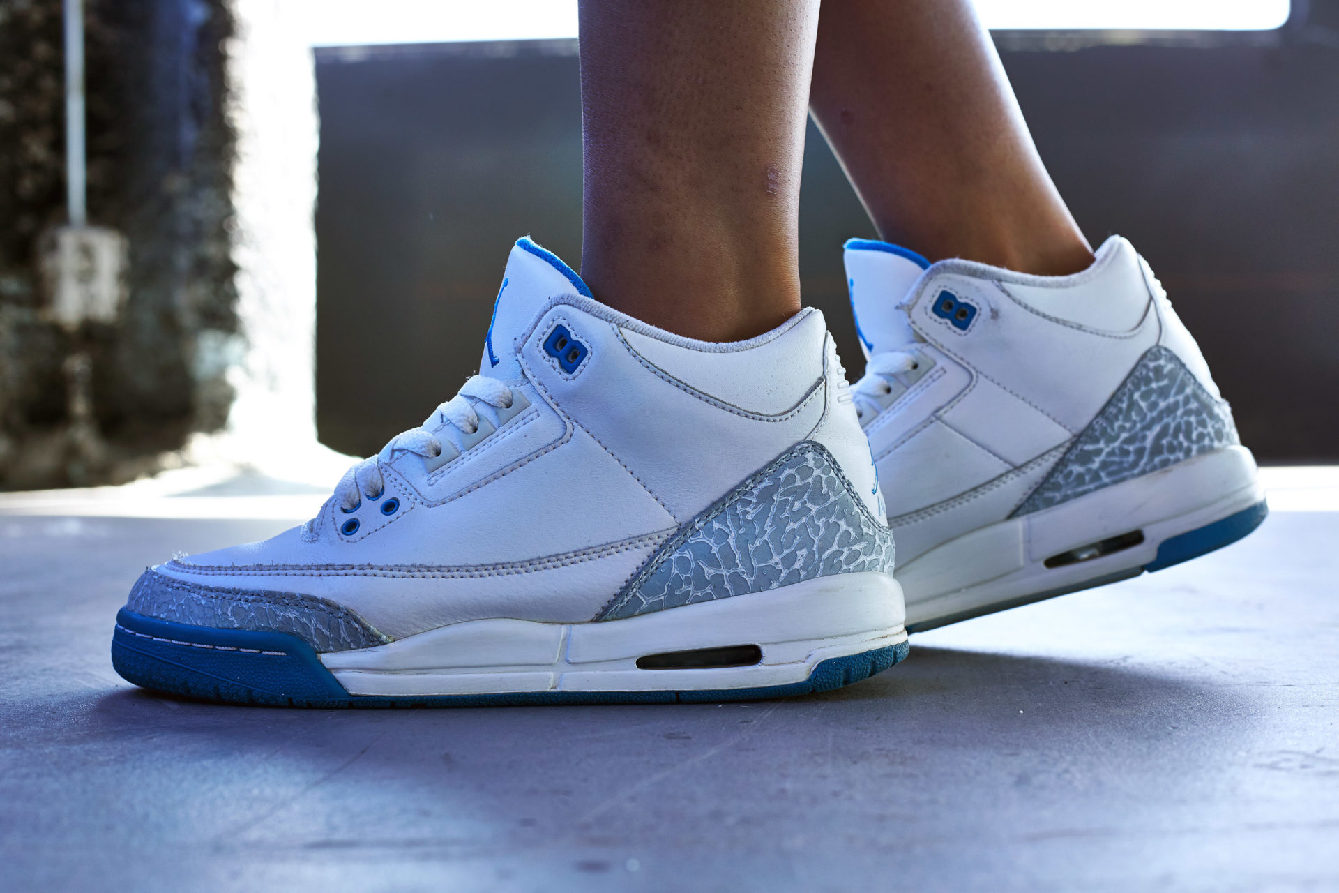 On-Foot Look #TBT Edition // Air Jordan 3 "Harbor Blue" | Nice Kicks
