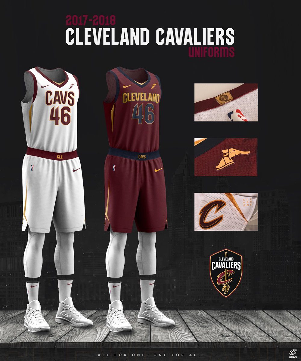 Cleveland Cavaliers Unveil Nike Uniforms | Nice Kicks