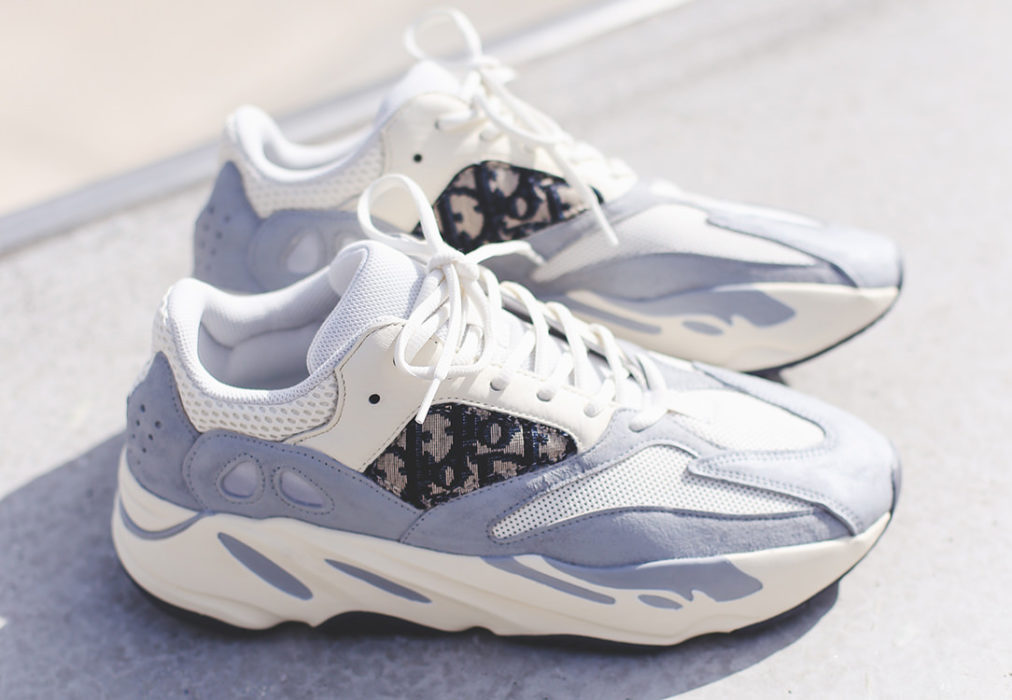 Dior Makes its Way Onto Custom adidas Yeezy Boost 700 | Nice Kicks