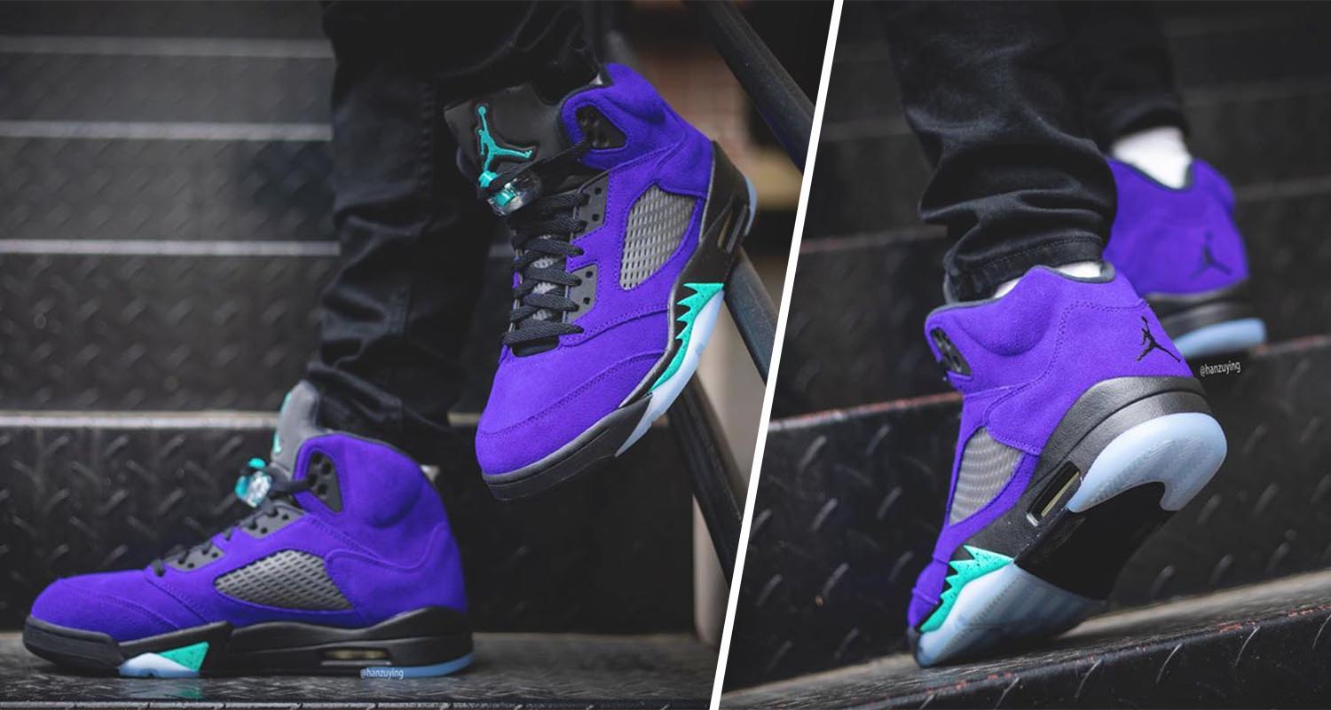 Air Jordan 5 Retro "Alternate Grape" 136027-500 Release Date | Nice Kicks