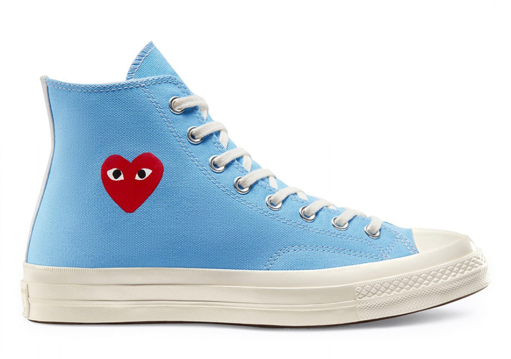 CDG PLAY x Converse Chuck '70 Pastel Release Date | Nice Kicks