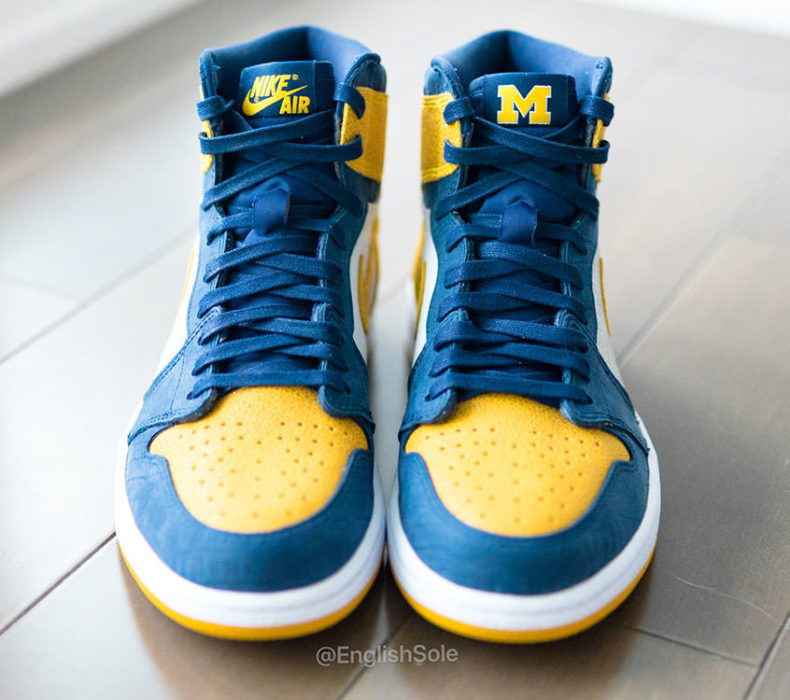 Air Jordan 1 Michigan PE Hails to the Victors | Nice Kicks
