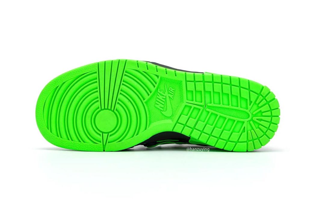 OFF-WHITE x Nike Air Rubber Dunk "Green Strike" Release Date | Nice Kicks