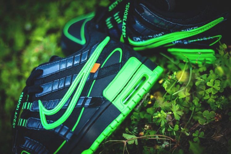OFF-WHITE x Nike Air Rubber Dunk "Green Strike" Release Date | Nice Kicks