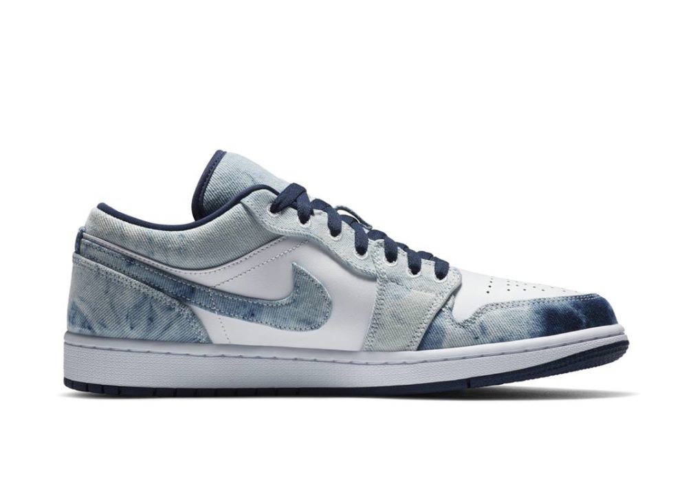 Air Jordan 1 Low "Washed Denim" CZ8455-100 Release Date | Nice Kicks