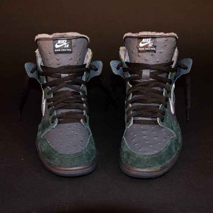 Custom Nike SB Dunk High Raises Money Against COVID-19 | Nice Kicks