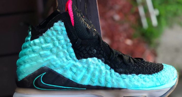Custom Nike LeBron 17 Goes to South Beach | Nice Kicks