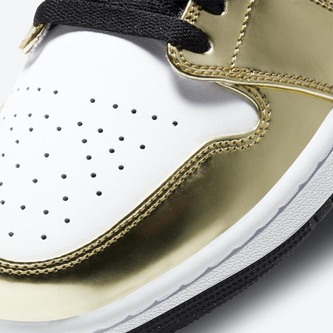 Where to Buy Air Jordan 1 Mid SE “Metallic Gold” DC1419-700 | Nice Kicks