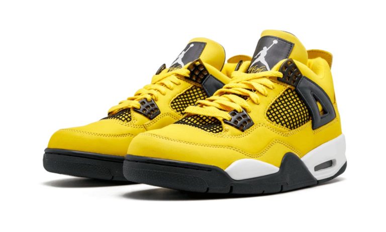 Air Jordan 4 Retro "Lightning" 2021 Retro CT8527-700 | Nice Kicks