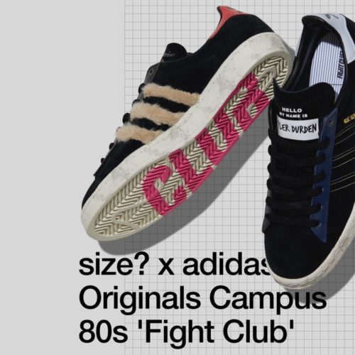 Size? x adidas Campus 80s "Fight Club" Release Date | Nice Kicks
