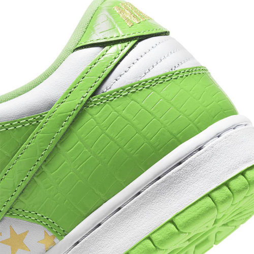 Official Images // Supreme x Nike SB Dunk Low "Mean Green" | Nice Kicks