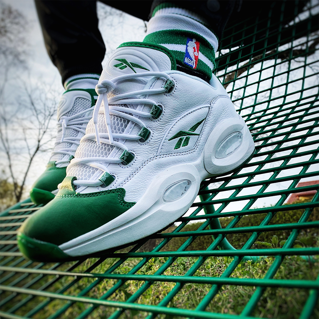 Reebok Question Low "Green Toe" Release Date | Nice Kicks