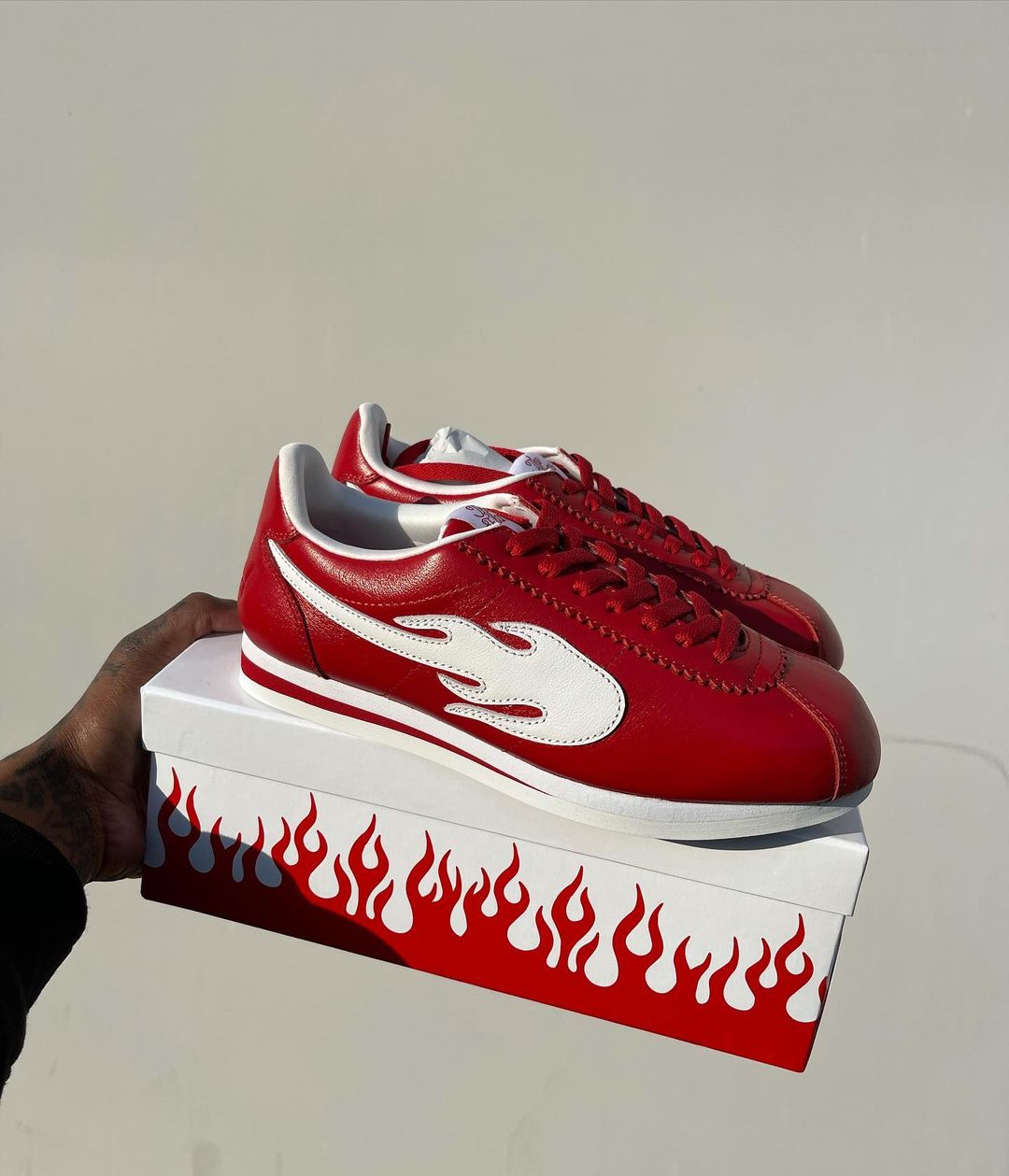 YG x 4Hunnid Block Runner "Red" Release Date | Nice Kicks | Nice Kicks