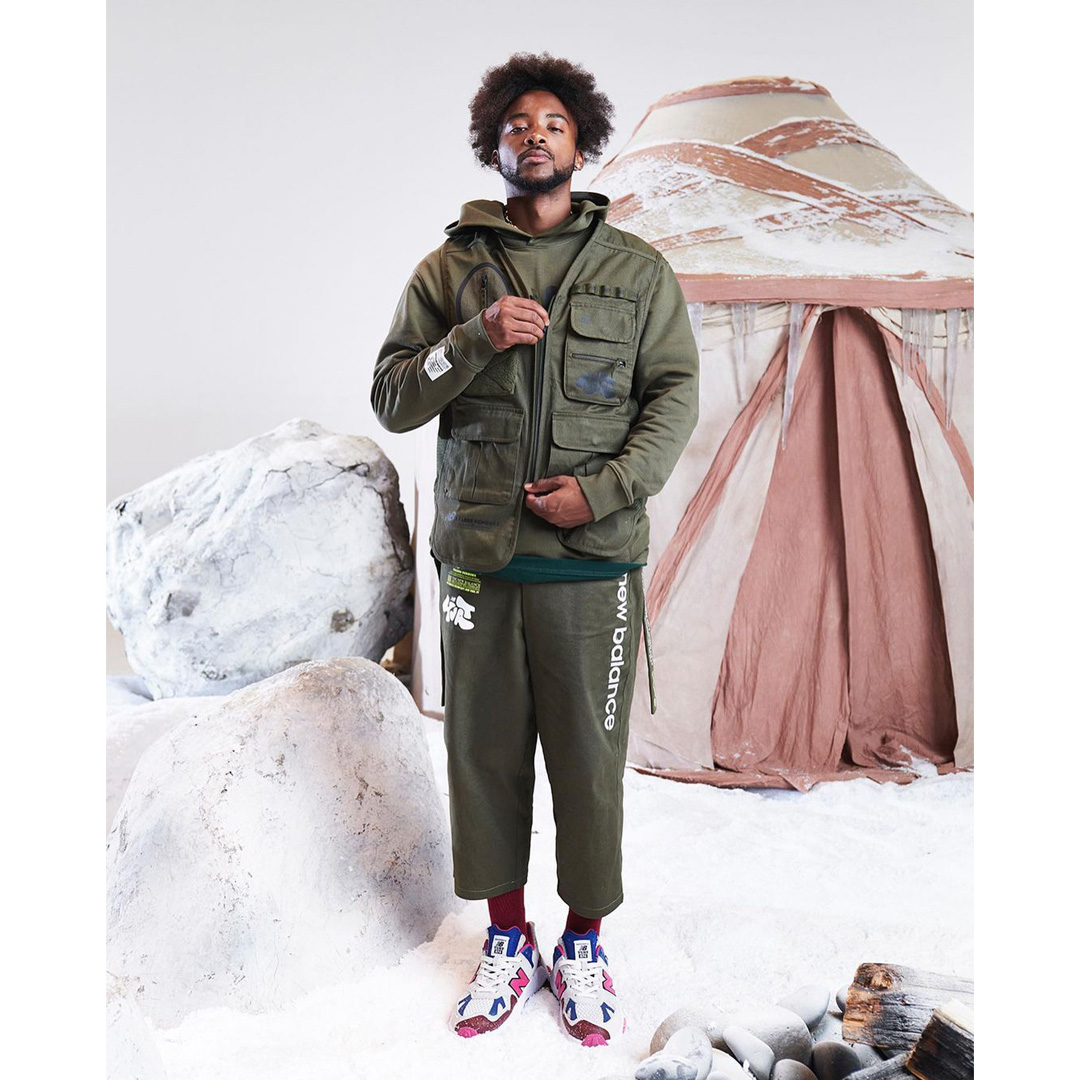 Salehe Bembury x New Balance 574 "Yurt White" Release Date | Nice Kicks