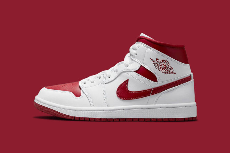 Air Jordan 1 Mid "Red Toe" Release Date | Nice Kicks