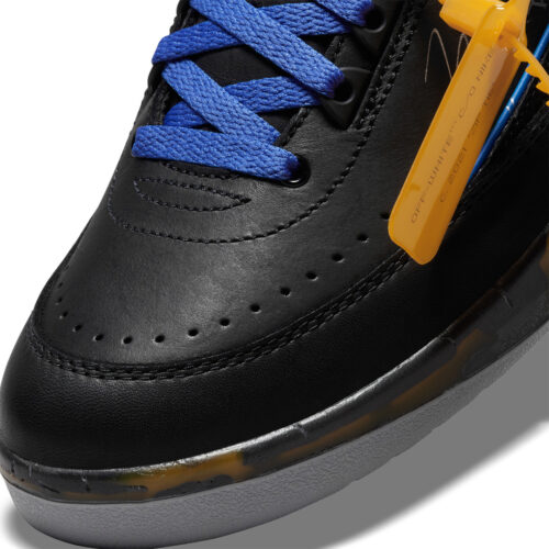 Off White x Air Jordan 2 "Black/Blue" Release Date | Nice Kicks