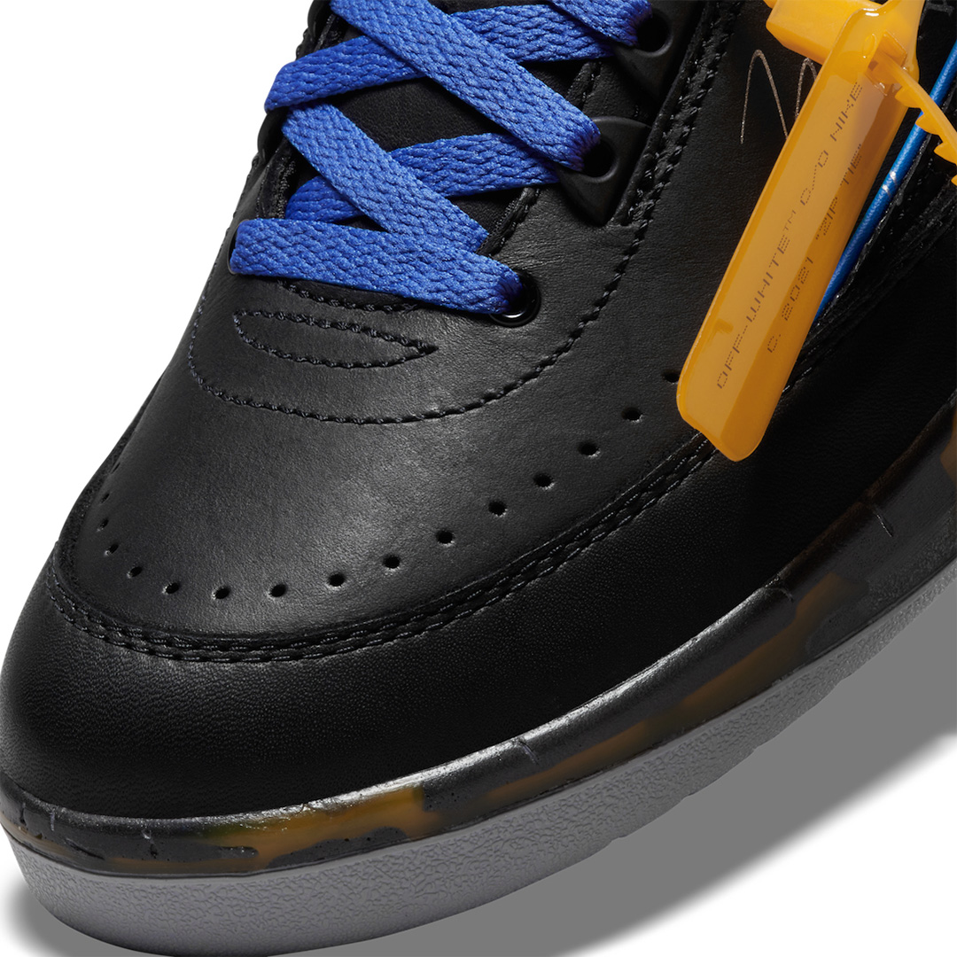 Off White x Air Jordan 2 "Black/Blue" Release Date | Nice Kicks