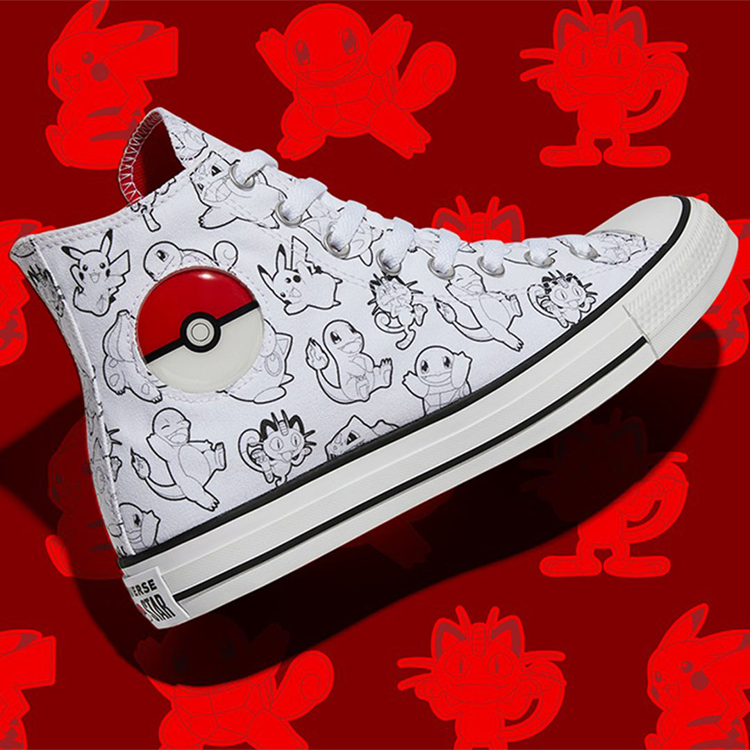 Pokémon x Converse 25th Anniversary Collection Release | Nice Kicks
