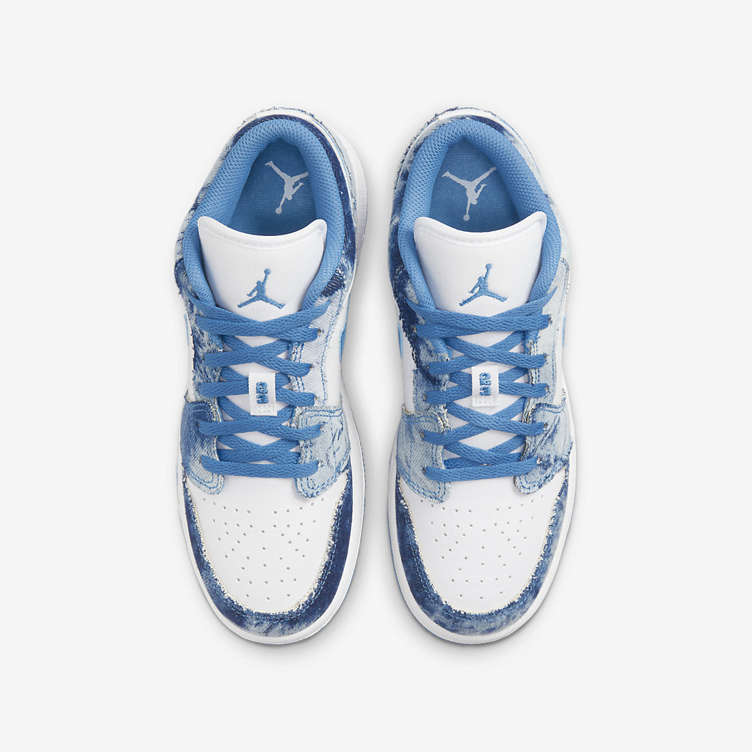 Air Jordan 1 Low "Washed Denim" DM8947-100 | Nice Kicks