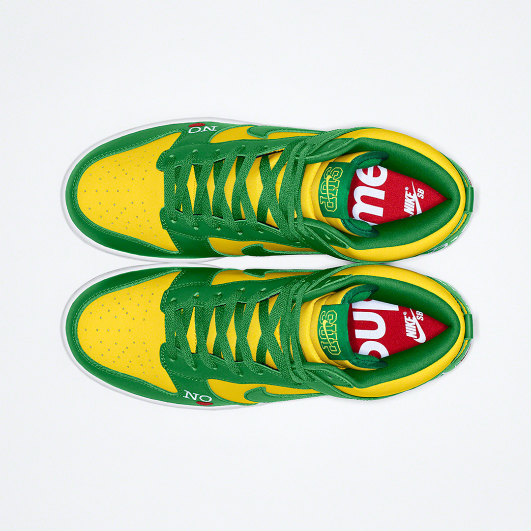 Supreme x Nike SB Dunk High “By Any Means” Collection | Nice Kicks