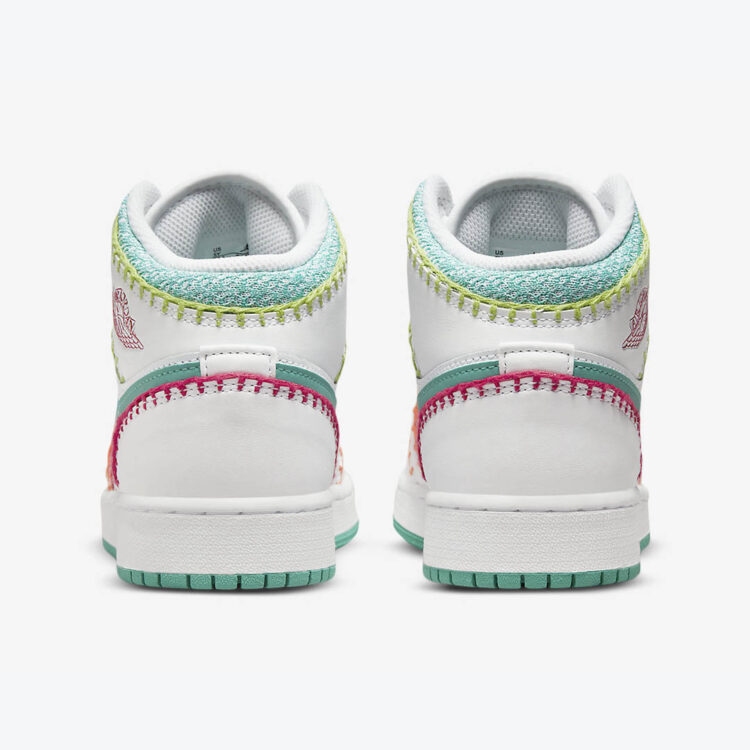 Air Jordan 1 Mid GS “Multi Knit” DM6218-100 Release Date | Nice Kicks