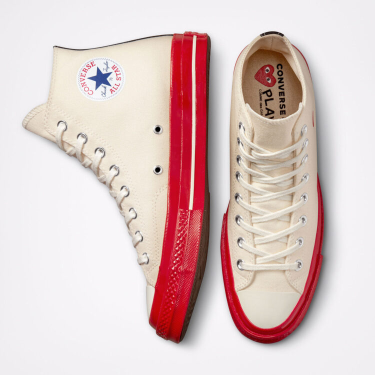 Comme des Garçons PLAY x Converse Chuck 70 “Red” Collection Release ...