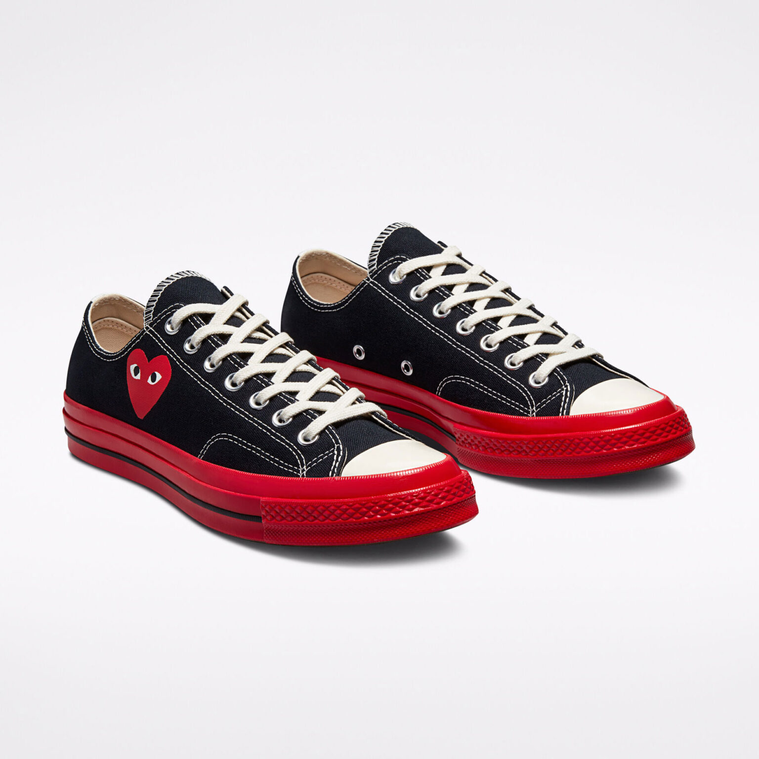 Comme des Garçons PLAY x Converse Chuck 70 “Red” Collection Release ...