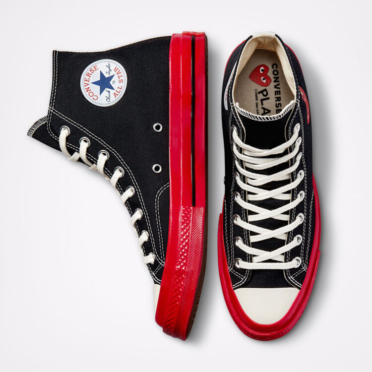Comme des Garçons PLAY x Converse Chuck 70 “Red” Collection Release ...