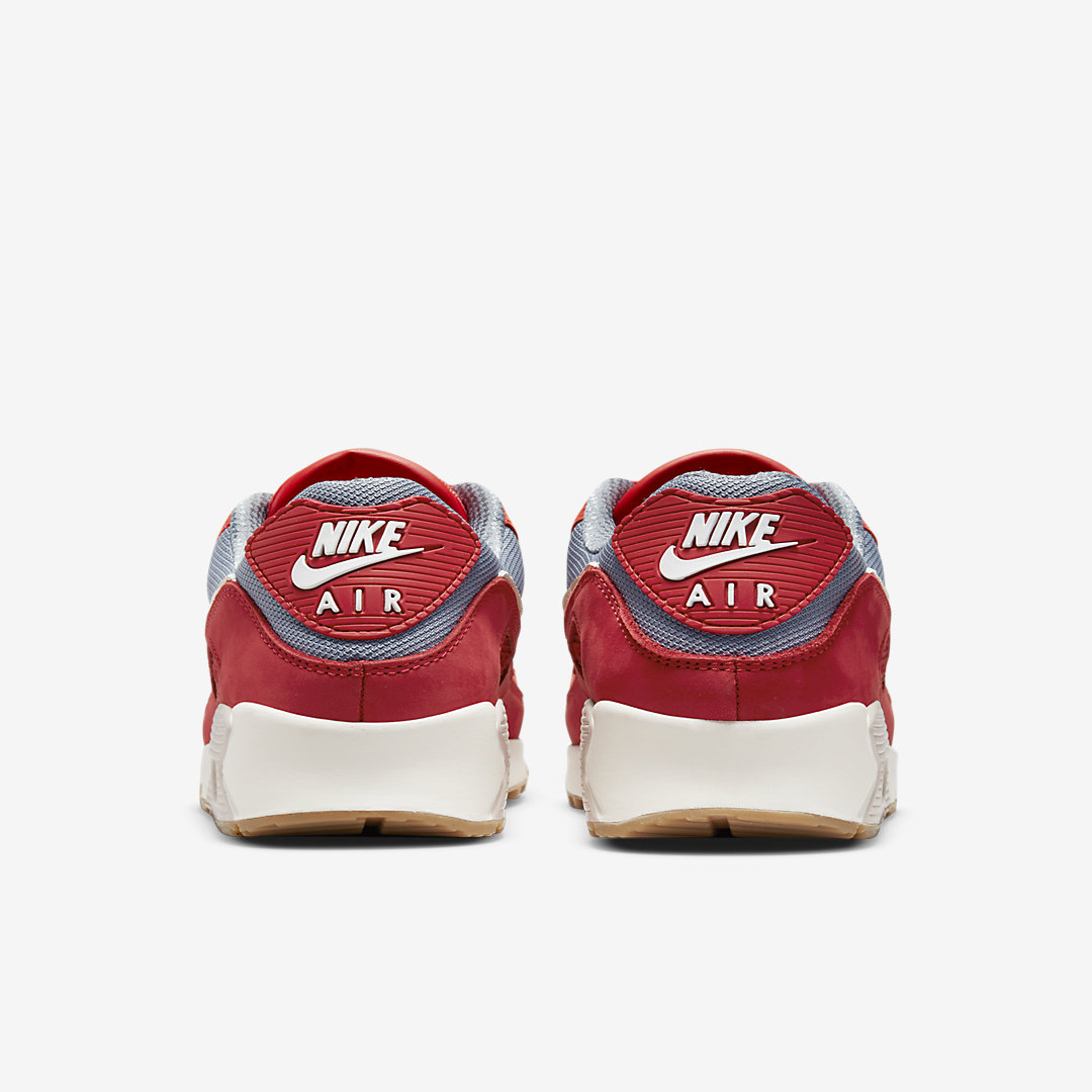 Nike Air Max 90 Premium "Gym Red" DH4621-600 Release Date | Nice Kicks