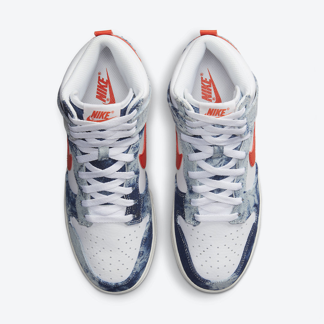 Nike Dunk High "Washed Denim" DV2181-900 | Nice Kicks