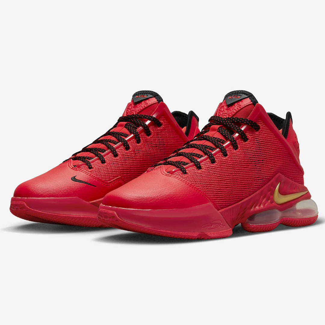 Nike LeBron 19 Low “Light Crimson” | Nice Kicks