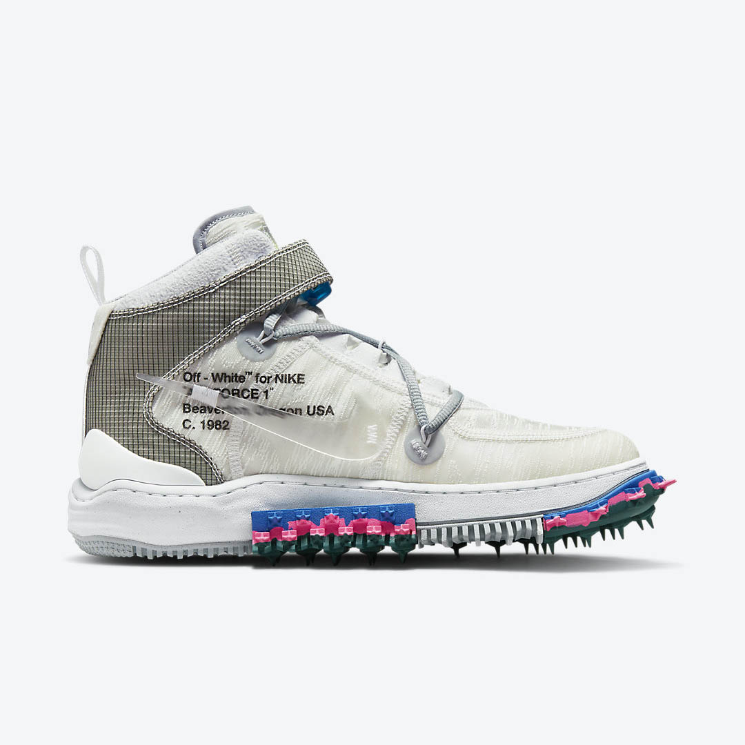 OFF-WHITE x Nike Air Force 1 Mid "White" Release Date | Nice Kicks