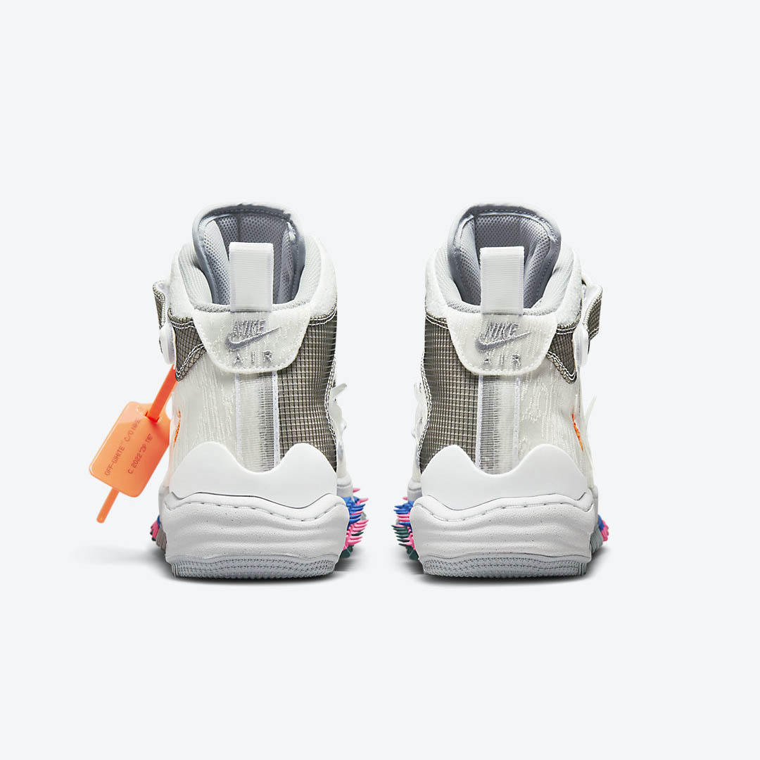 OFF-WHITE x Nike Air Force 1 Mid "White" Release Date | Nice Kicks