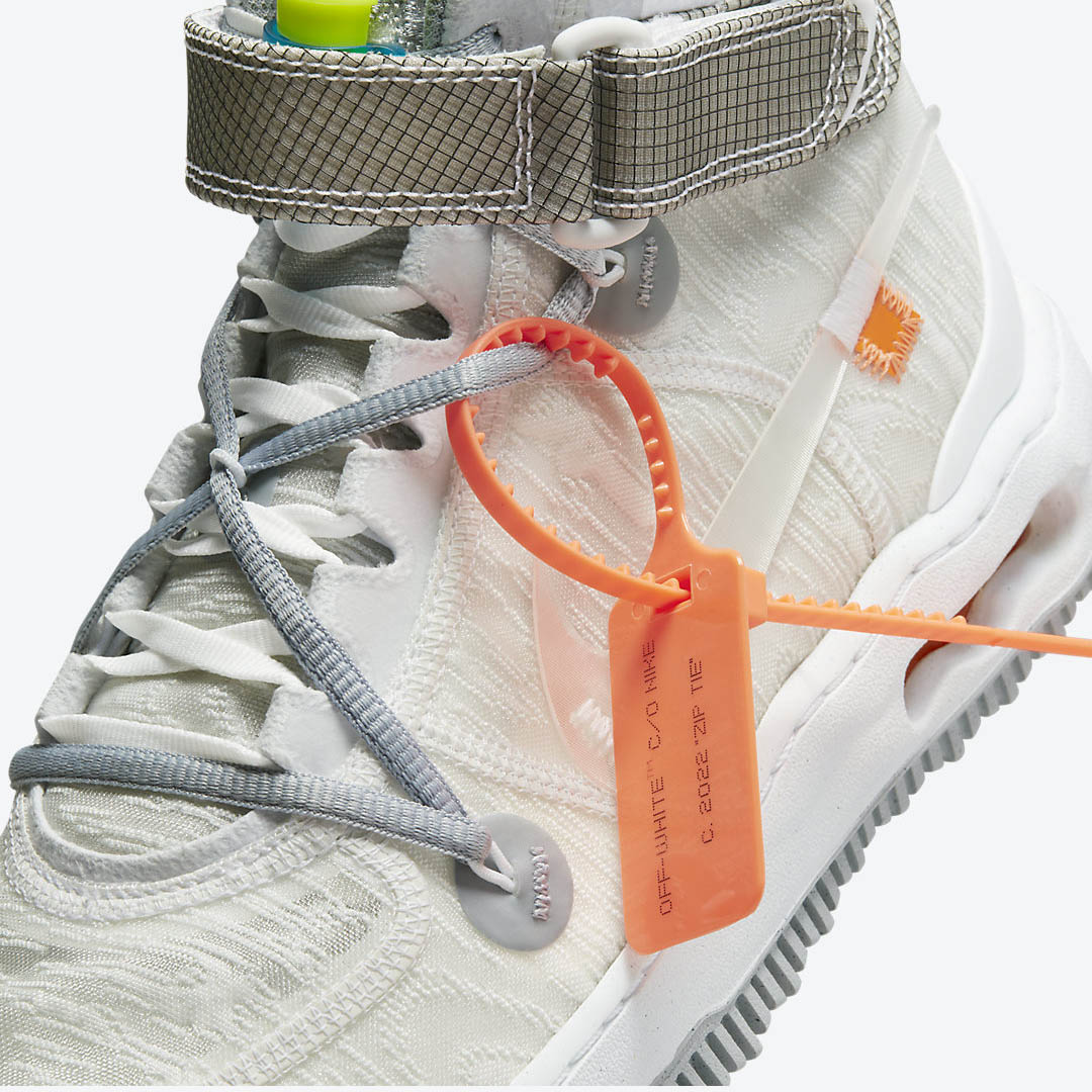 OFF-WHITE x Nike Air Force 1 Mid "White" Release Date | Nice Kicks