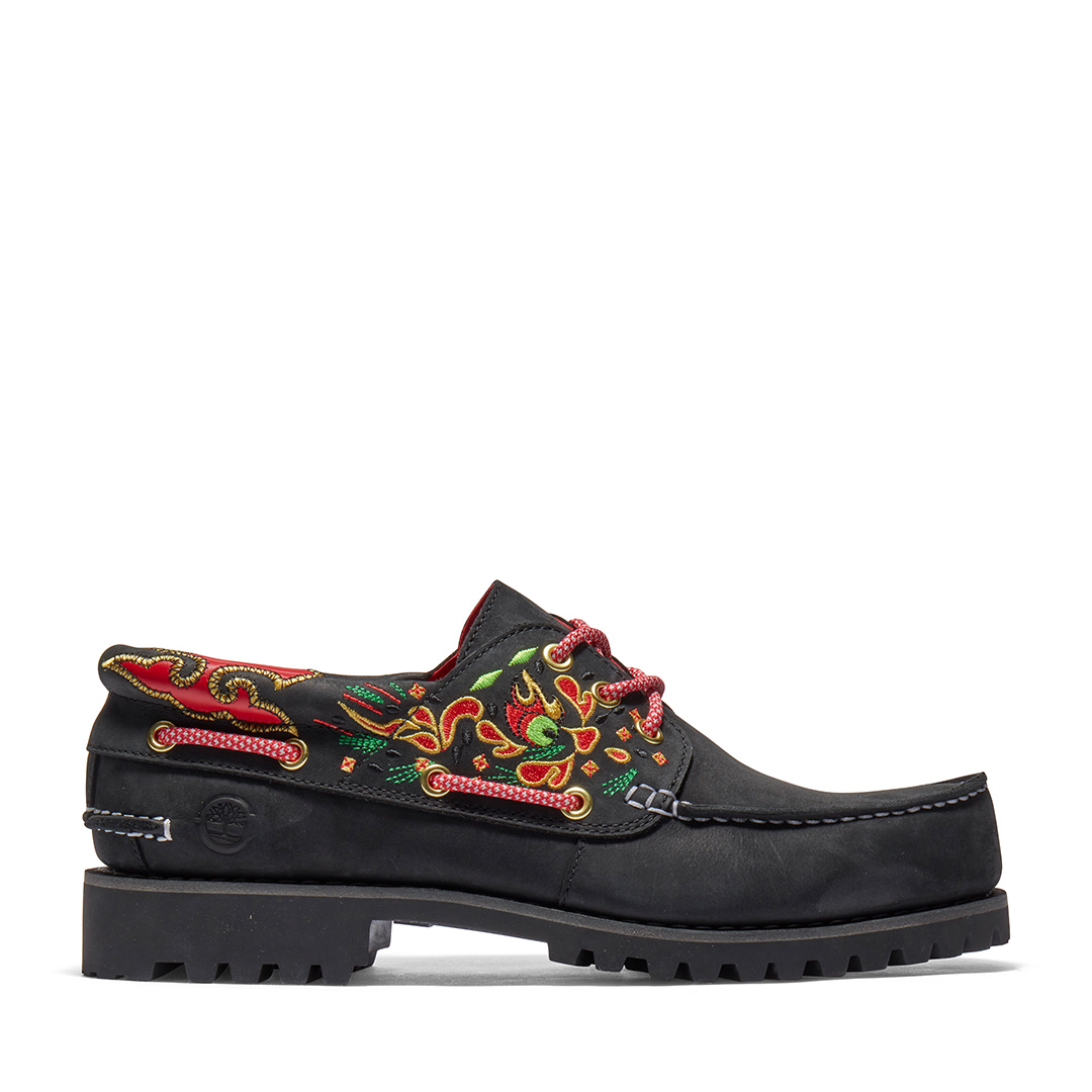 CLOT x Timberland 3-Eye Lug Handsewn Boat Shoe | Nice Kicks