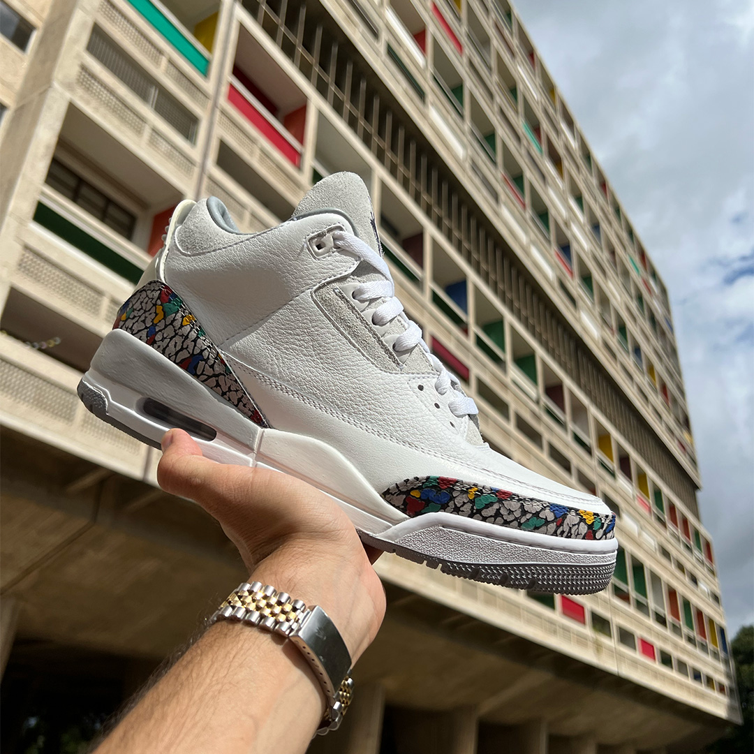 The Shoe Surgeon x Daniel Arsham "Le Modulor du Basketball" | Nice Kicks