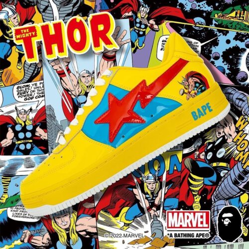Marvel x Bape Bapesta Pack | Nice Kicks
