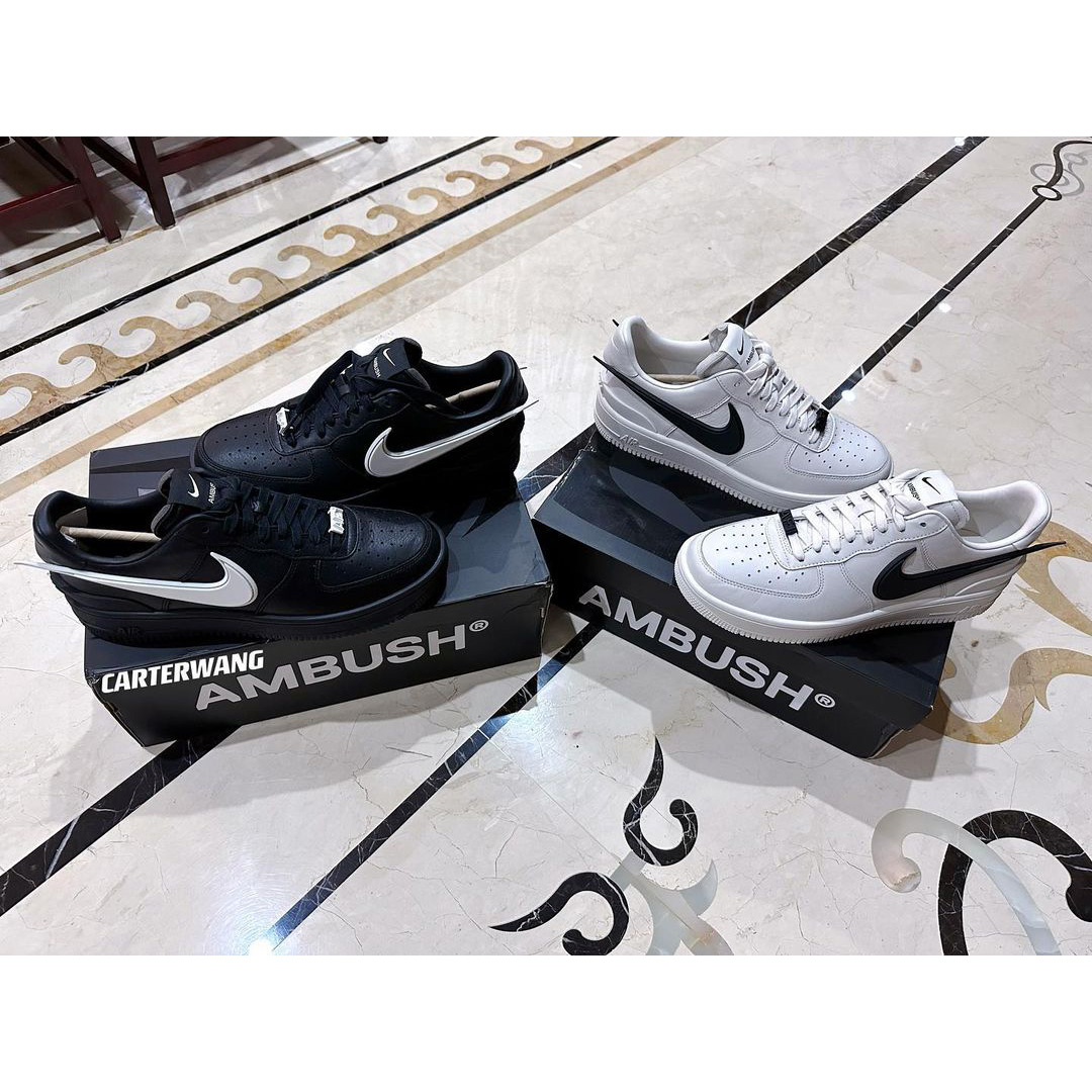 AMBUSH x Nike Air Force 1 Low “Black” DV3464-001 | Nice Kicks