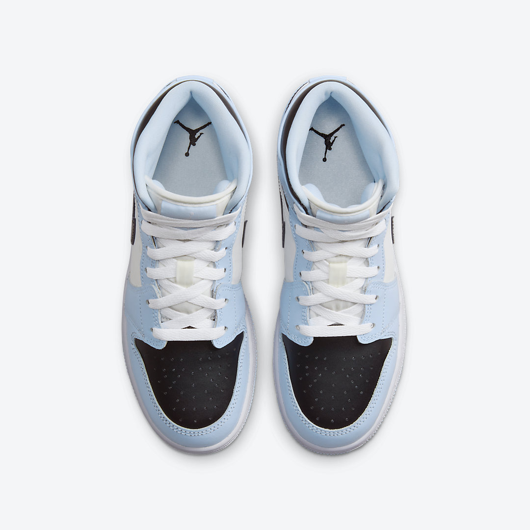 Air Jordan 1 Mid GS “Ice Blue” 555112-401 | Nice Kicks