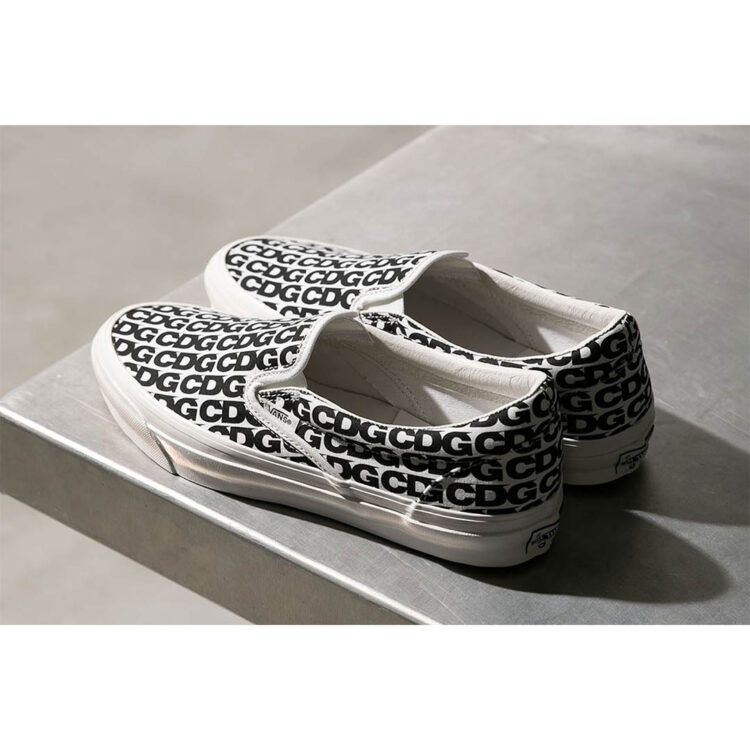 CDG x Vault by Vans OG Classic Slip-On | Nice Kicks