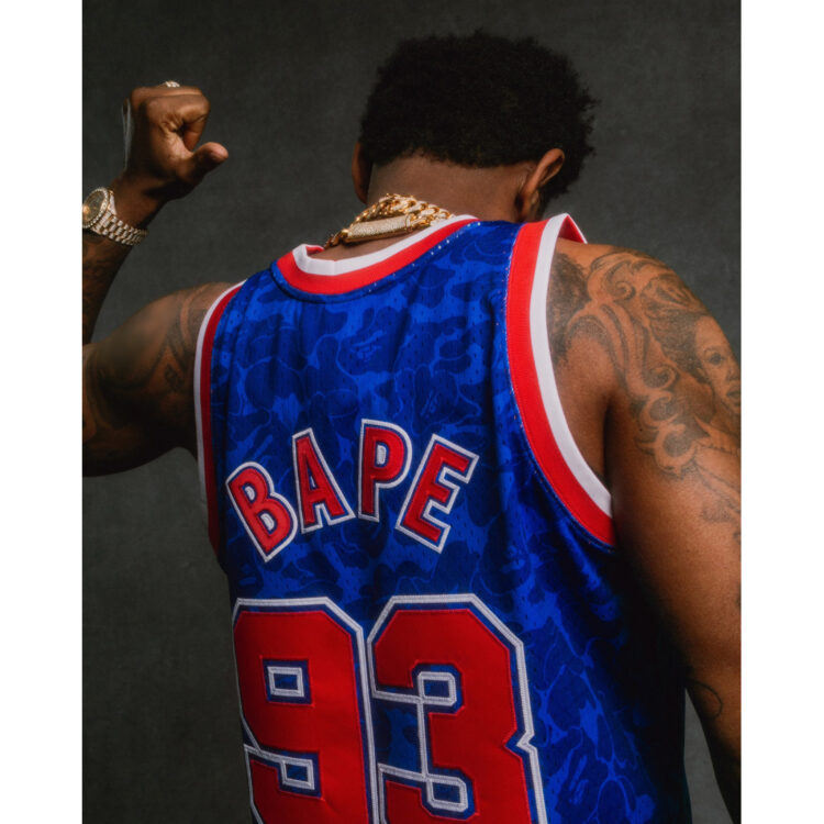 BAPE x Mitchell & Ness x NBA Uniforms | Nice Kicks