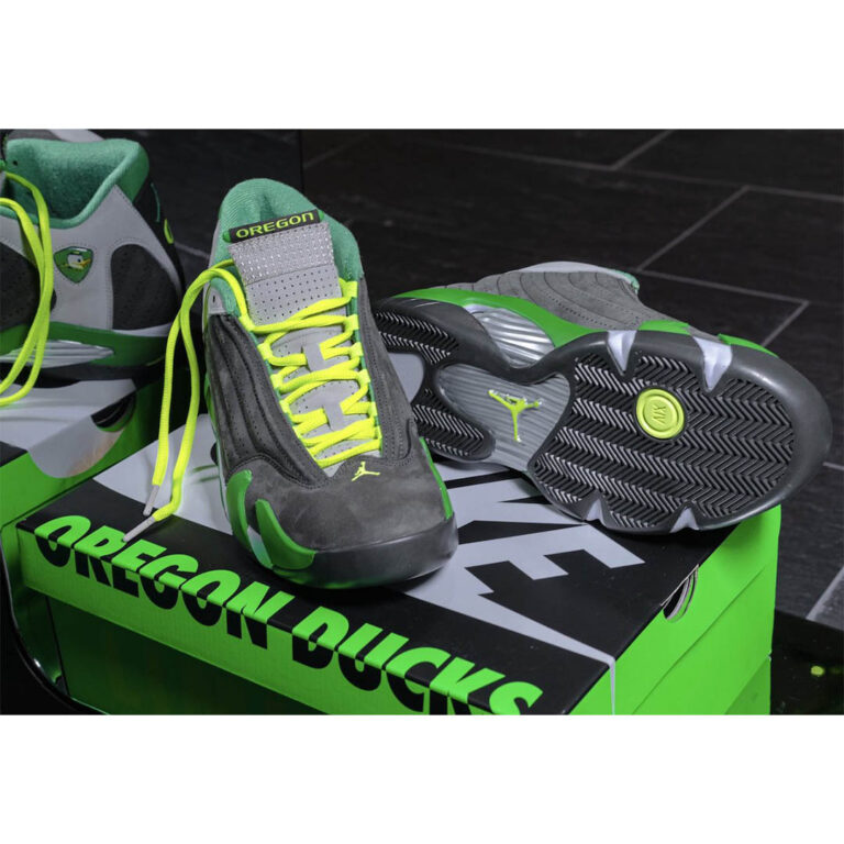 Air Jordan 14 “Oregon Ducks” PE | Nice Kicks
