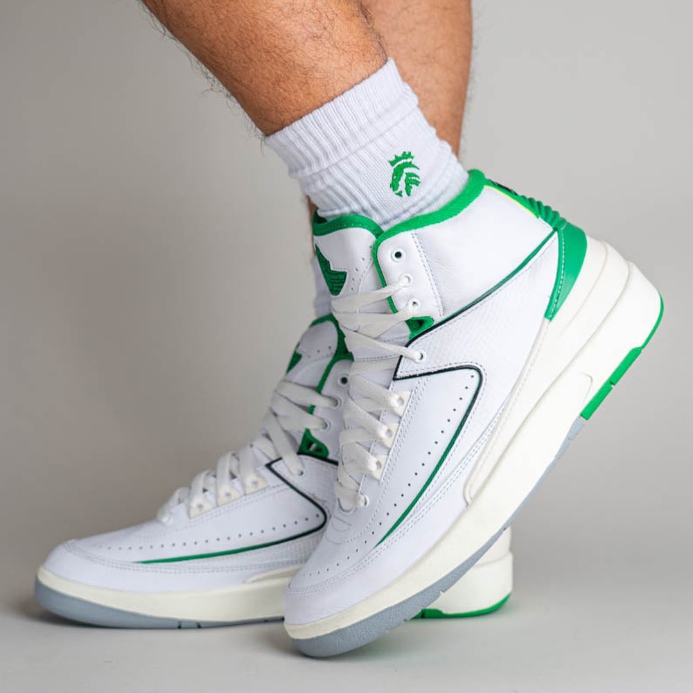 Air Jordan 2 “Lucky Green” DR8884-103 | Nice Kicks