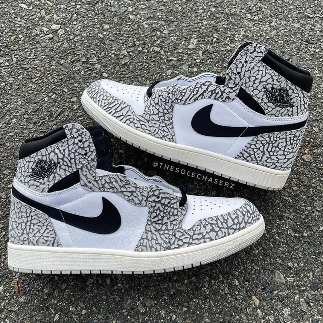Air Jordan 1 High OG "White Cement" | Nice Kicks