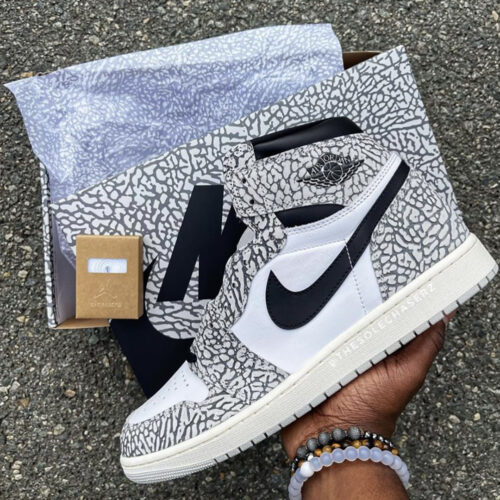 Air Jordan 1 High OG "White Cement" | Nice Kicks
