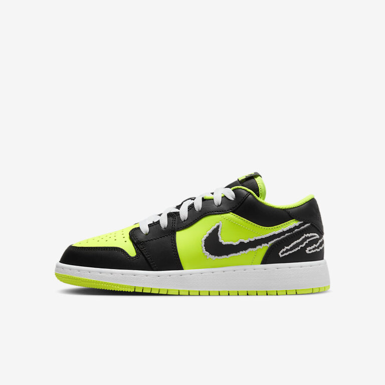Air Jordan 1 Low SE GS "Black Cat" DX6666-701 | Nice Kicks