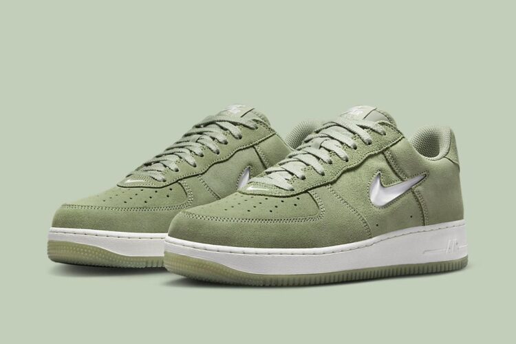 Nike Air Force 1 Low Jewel "Oil Green" DV0785-300 | Nice Kicks